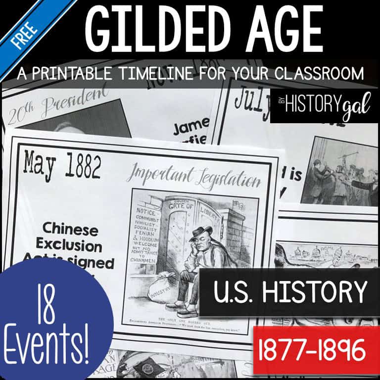 World War I Timeline Activity - By History Gal