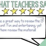 13 Colonies Bingo Unit Review & Test Prep - By History Gal
