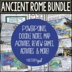 Ancient Rome: Roman Empire Map Activity (Print and Digital) - By ...