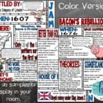 13 Colonies: Jamestown Doodle Notes and Digital Guided Notes - By ...