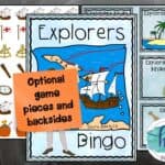 Explorers Bingo (Print and Digital) - By History Gal