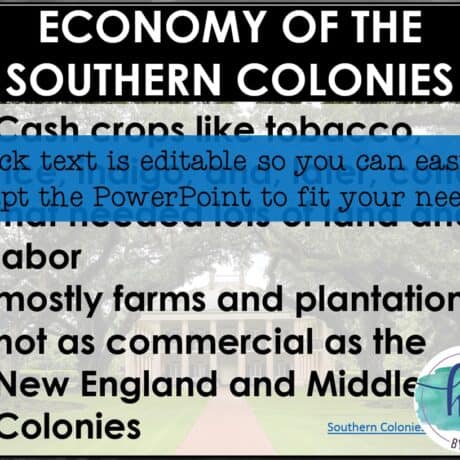 13 Colonies PowerPoint & Guided Notes - By History Gal