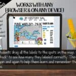 Ancient Rome: Punic Wars Map Activity (Print and Digital) - By History Gal