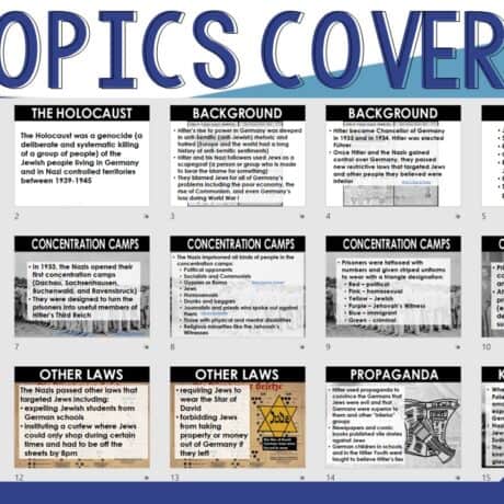 World War II: The Holocaust PowerPoint and Guided Notes (Print and ...