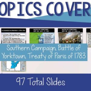 American Revolution PowerPoint and Guided Notes (Print and Digital ...