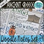 Ancient Greece Postcard Activity for Athens and Sparta (Print and ...