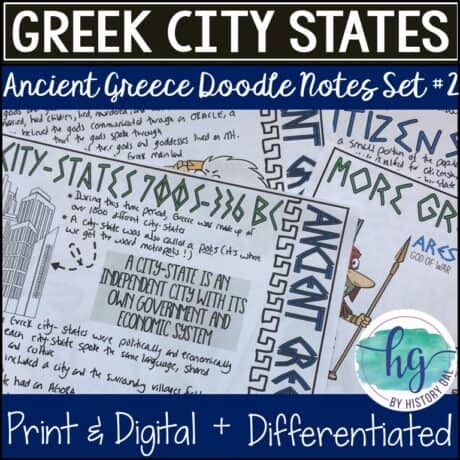 Ancient Greek and Roman Gods Review Game for PowerPoint - By History Gal