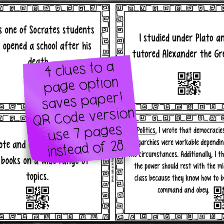 Ancient Greece: Golden Age of Greece Scavenger Hunt {With and Without ...