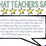 American Revolution Map Activity - Print and Digital