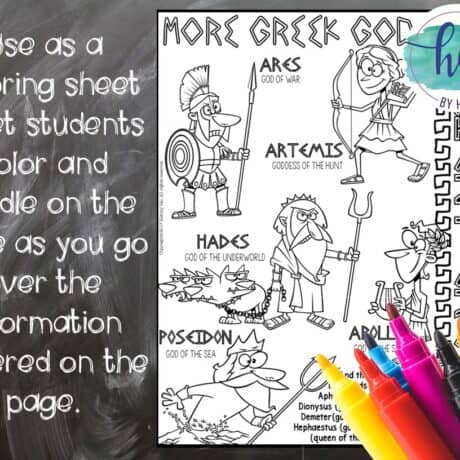 Ancient Greece Doodle Notes Set 2 for Greek City-States (Print and ...