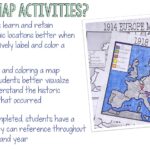 World War I Map Activity (1914 and 1918 Europe Maps) - By History Gal
