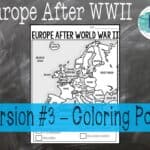 Cold War Map Activity (Print and Digital) - By History Gal