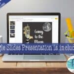 Apollo 11 PowerPoint and Doodle Notes: Moon Landing and Buzz Aldrin
