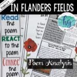 World War I Lesson: In Flanders Fields {A World War I Poetry Analysis ...
