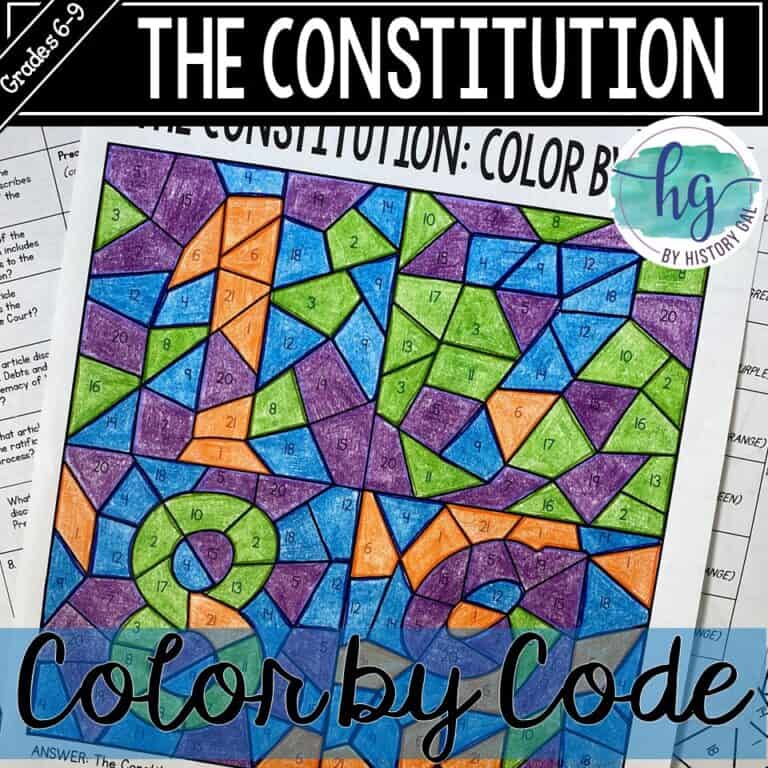 Civics Doodle Notes and Digital Guided Notes Bundle - By History Gal