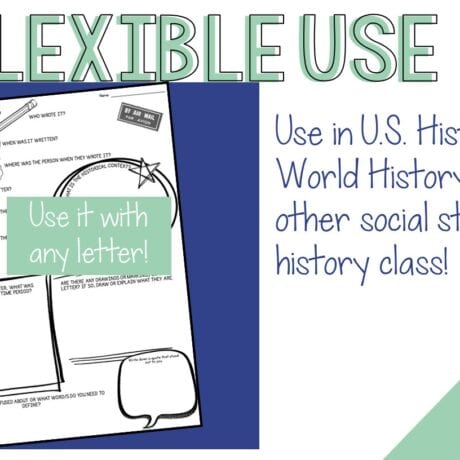 Analyzing Letters as Primary Sources (Print and Digital) - By History Gal