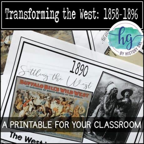Transforming the West Timeline {A Printable for Your Classroom} - By ...