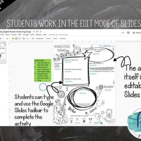 Analyzing Songs as Primary Sources (Print and Digital) - By History Gal