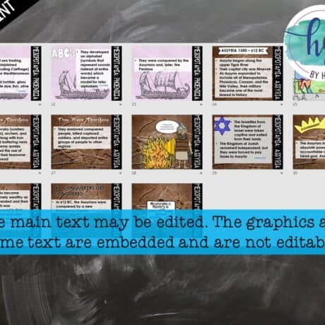 Mesopotamia Doodle Notes Set 2 for Akkad, Babylon, Hittites, Phoenicia ...