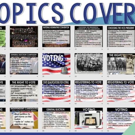 The Political System and Election Process PowerPoint and Guided Notes ...