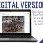 Events Leading to the Civil War Power Point Presentation - By History Gal
