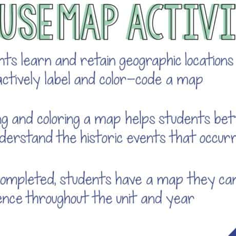 Civil War Map Activity - By History Gal