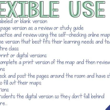 Civil War Map Activity - By History Gal