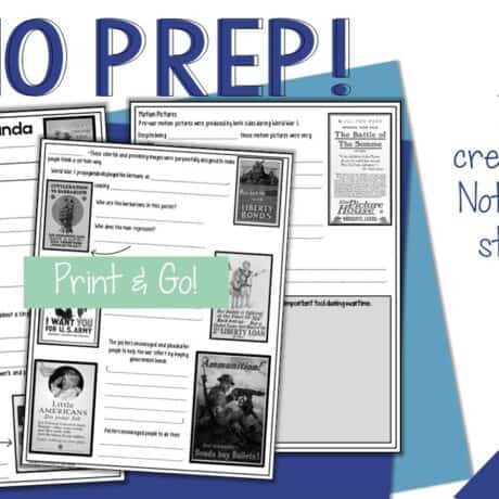 World War I Propaganda PowerPoint Lesson - By History Gal