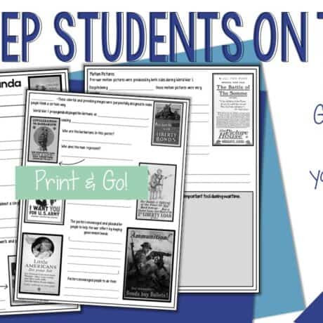 World War I Propaganda PowerPoint Lesson - By History Gal