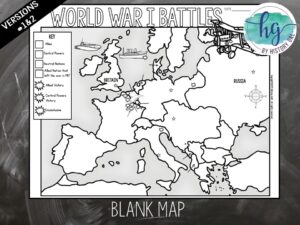 World War I Weapons PowerPoint - By History Gal
