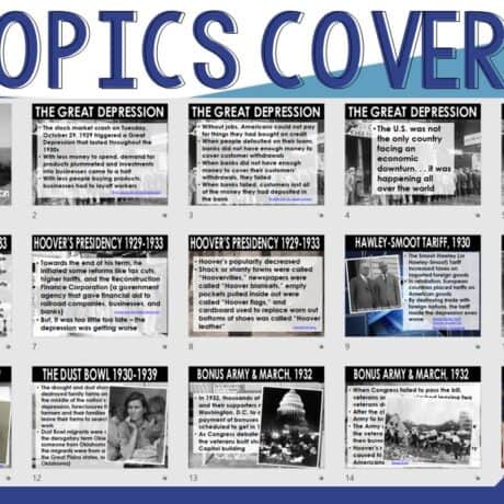1930s and the Great Depression (Presidents Hoover and FDR) PowerPoint ...