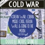Cold War Doodle Notes Bundle (Korean War, Cuban Missile Crisis & More ...