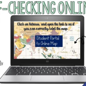 Vietnam War Map Activity - By History Gal