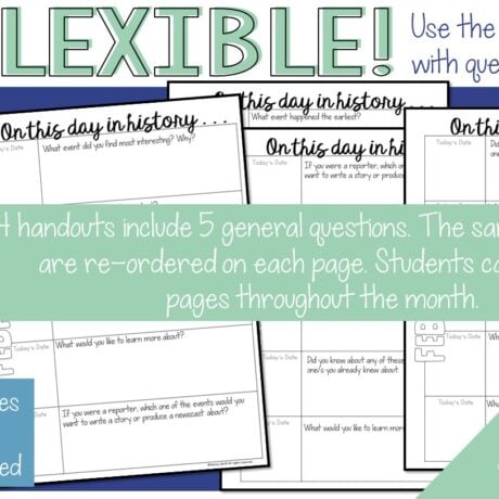 February: Editable Bell Ringers for Social Studies and History Classes ...