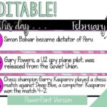 February: Editable Bell Ringers for Social Studies and History Classes ...