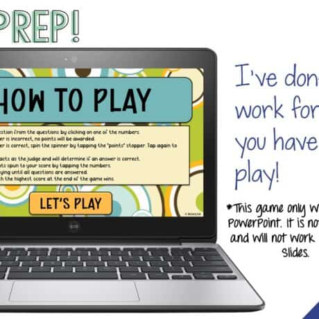 Legislative Branch Review Game for PowerPoint - By History Gal