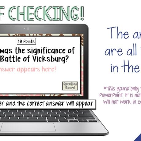 Causes of Civil War and Civil War Review Game for PowerPoint - By ...