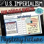 U.S. Imperialism Mystery Image Reveal Review Game for Google Sheets ...