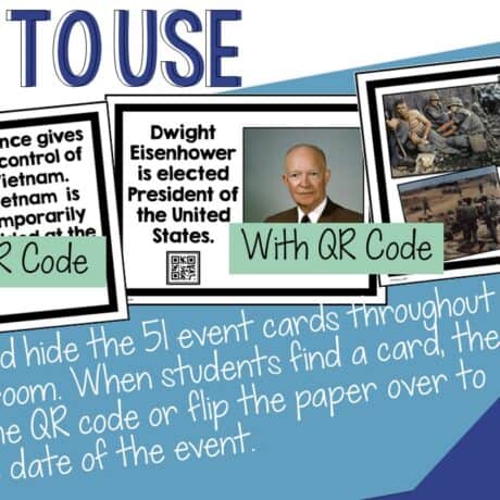 Vietnam War Timeline Activity | US History | Print & Digital Worksheets ...